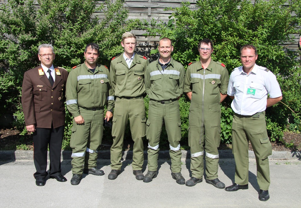 Wasserwehrleistungsabzeichen in Gold - Bezirk Perg